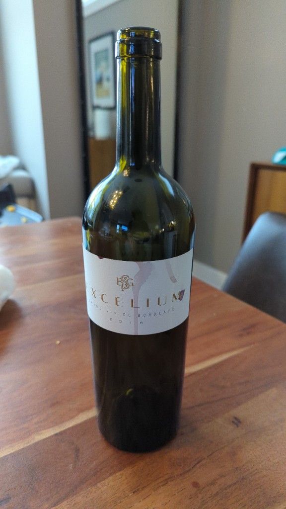 2016 Excelium, France, Bordeaux - CellarTracker