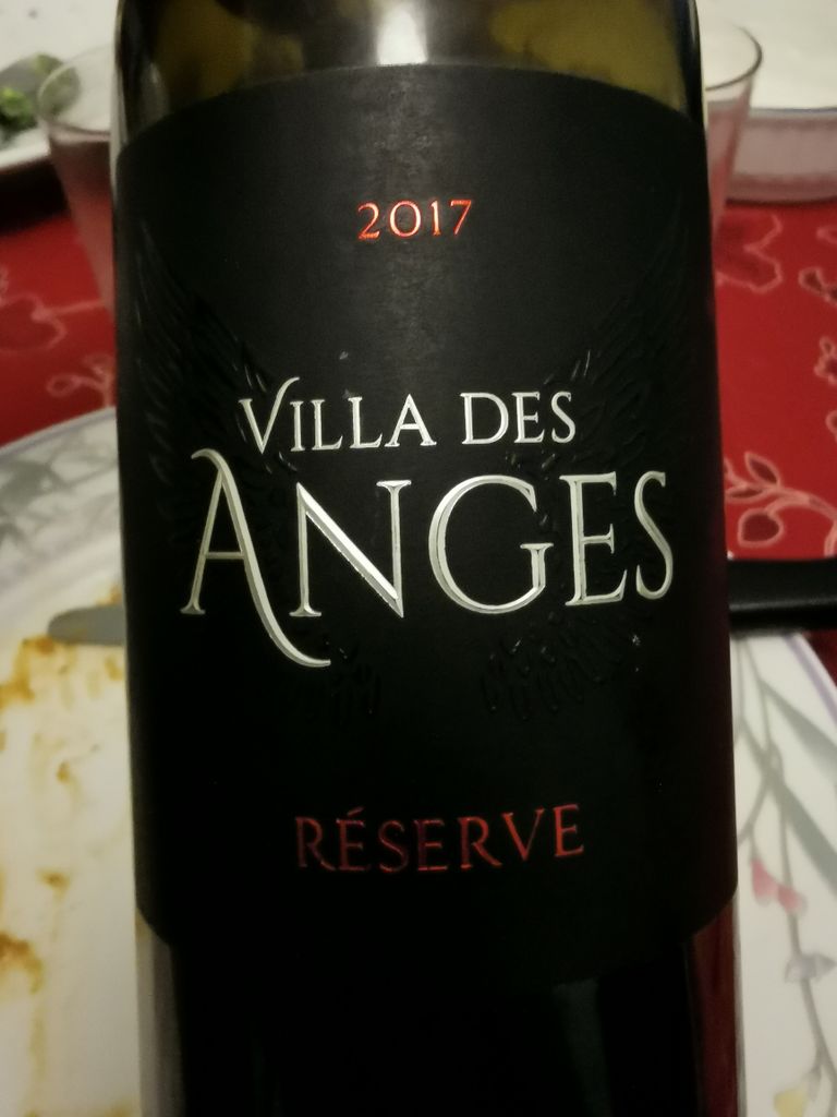 2020 Villa des Anges Reserve, France, Languedoc Roussillon, Vin de Pays ...