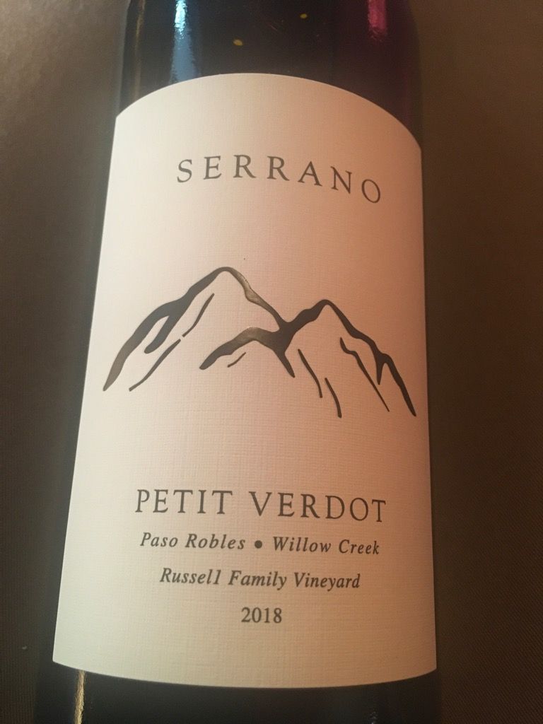 2018 Serrano Nox Russell Family, USA, California, Central Coast, Paso ...