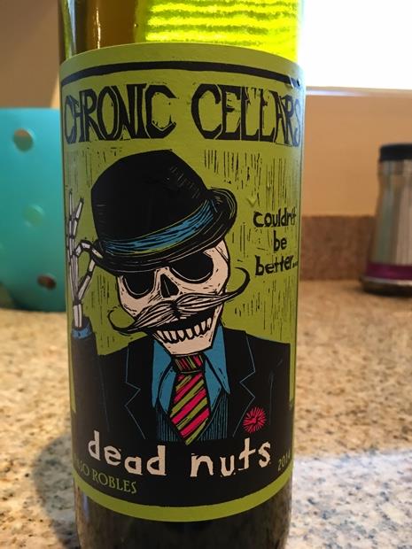 2014 Chronic Cellars Dead Nuts, USA, California, Central Coast, Paso ...