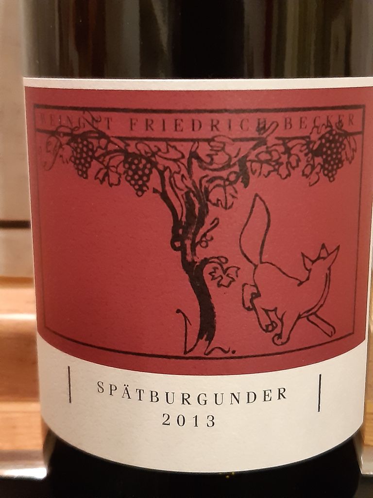 2011 Friedrich Becker Spätburgunder trocken, Germany, Pfalz - CellarTracker