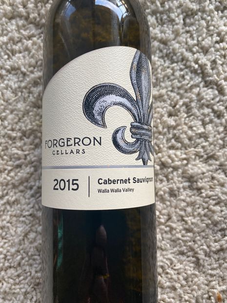 2015 Forgeron Cellars Cabernet Sauvignon, USA, Washington, Columbia ...