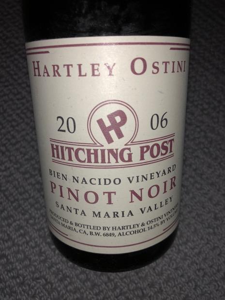2006 Hartley-Ostini Hitching Post Pinot Noir Bien Nacido Vineyard, USA ...
