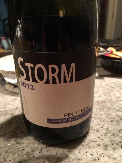 2013 Storm Wines (California) Pinot Noir, USA, California, Central ...