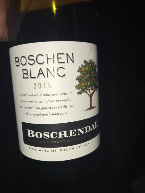 2015 Boschendal Chenin Blanc, South Africa - CellarTracker