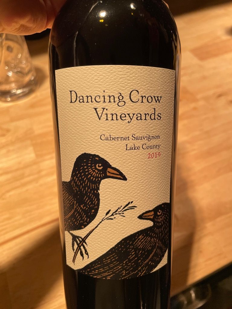 2019 Dancing Crow Vineyards Cabernet Sauvignon, USA, California, North ...
