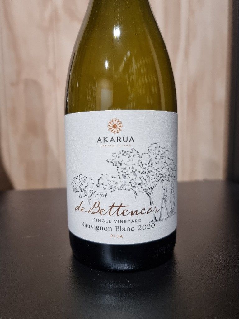 2020 Akarua Sauvignon Blanc de Bettencor, New Zealand, South Island ...