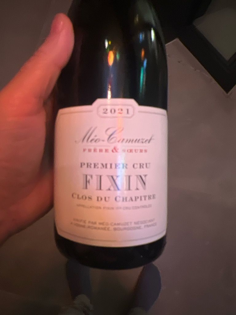 2021 Méo-Camuzet Frère et Sœurs Fixin 1er Cru Clos du Chapitre, France ...
