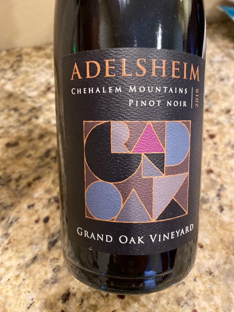 2019 Adelsheim Pinot Noir Chehalem Mountains, USA, Oregon, Willamette ...