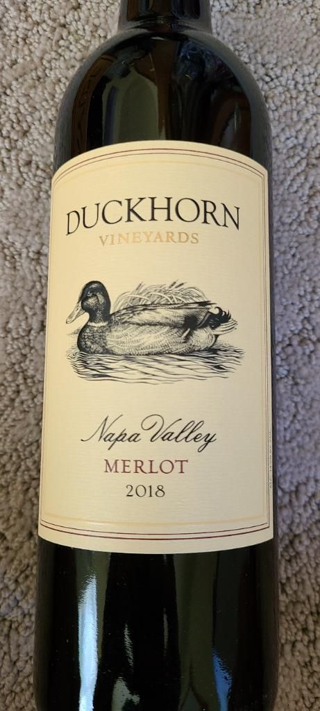 2018 Duckhorn Vineyards Merlot Napa Valley, USA, California, Napa ...