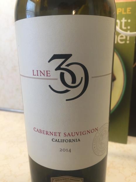 2014 Line 39 Cabernet Sauvignon, USA, California, Central Coast ...