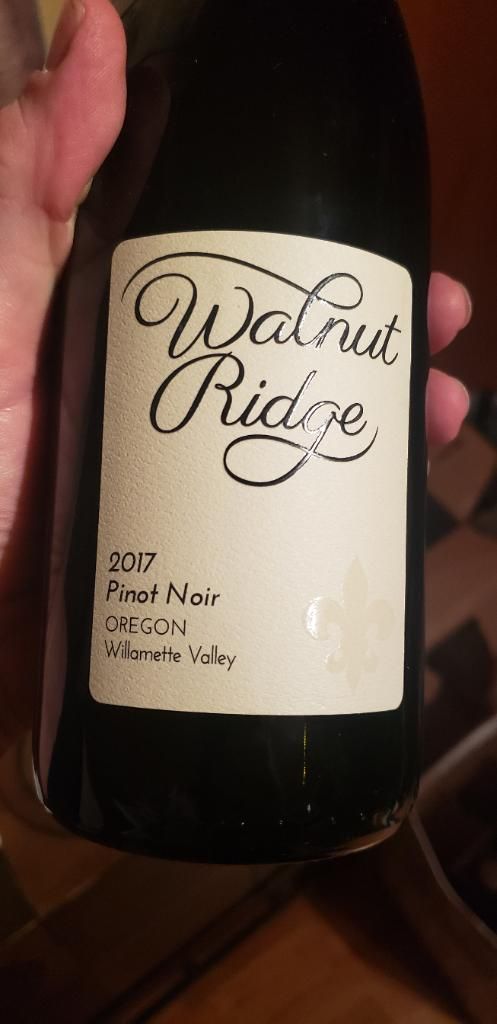 2016 Walnut Ridge Pinot Noir Estate, USA, Oregon, Willamette Valley ...