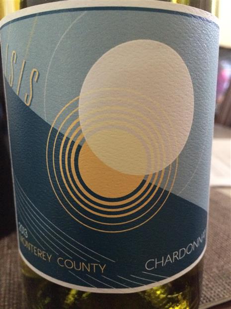 2013 Isis Chardonnay, USA, California, Central Coast, Monterey County ...