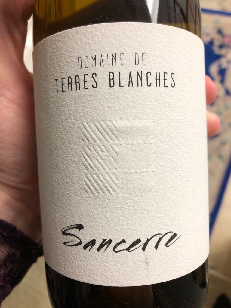 2020 Domaine de Terres Blanches Sancerre, France, Loire Valley, Upper ...