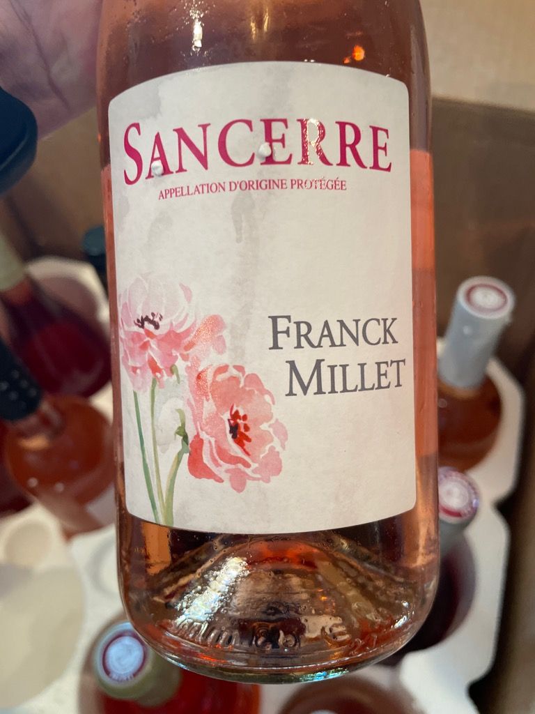 2022 Domaine Franck Millet Sancerre Rosé, France, Loire Valley, Upper ...