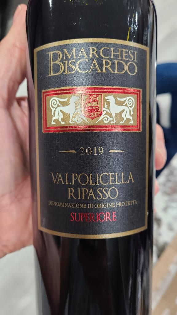 2019 Marchesi Biscardo Ripasso della Valpolicella Classico Superiore ...