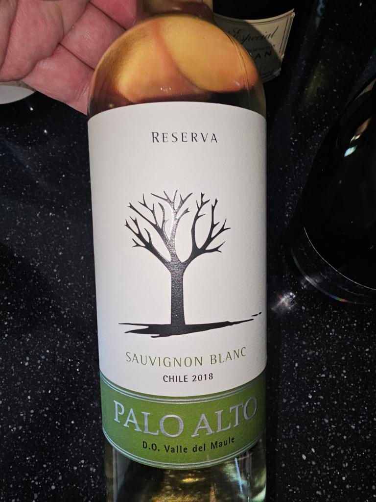 2020 Viña Palo Alto Sauvignon Blanc Reserva, Chile, Maule Valley ...