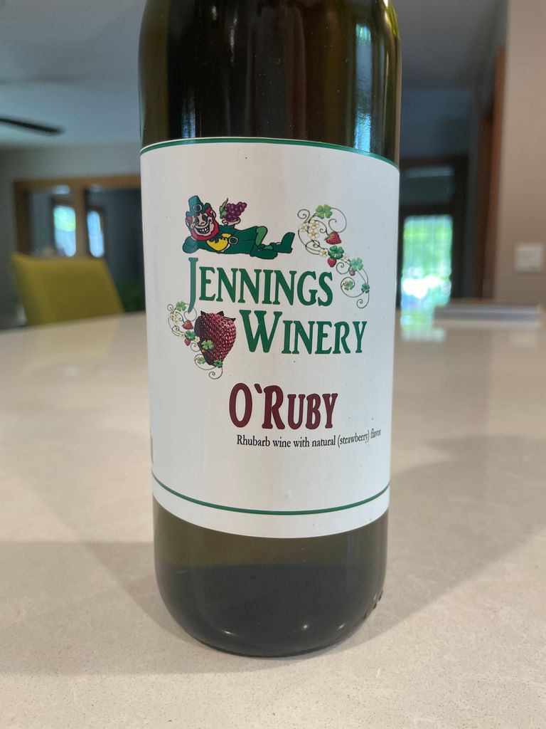 NV Jennings Winery Rhubarb, USA, Iowa - CellarTracker