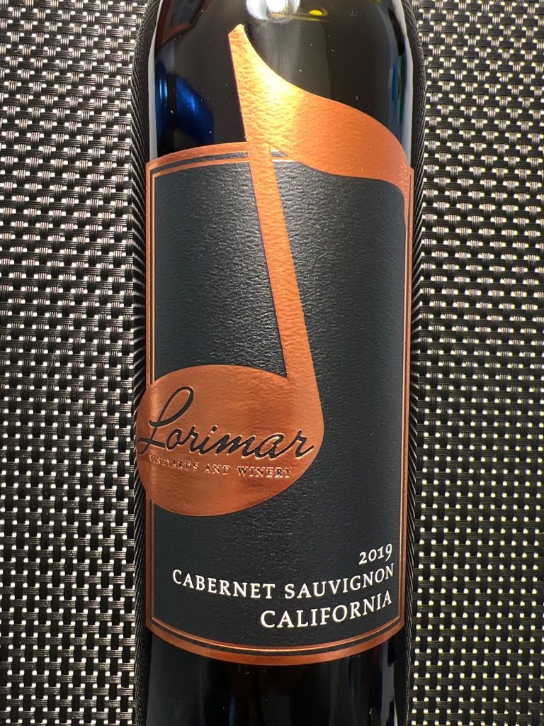 2019 Lorimar Cabernet Sauvignon, USA, California, South Coast, Temecula ...