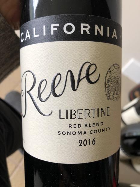 Reeve Wines - CellarTracker