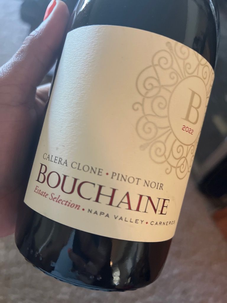 2023 Bouchaine Pinot Noir Calera Clone, USA, California, Napa / Sonoma ...
