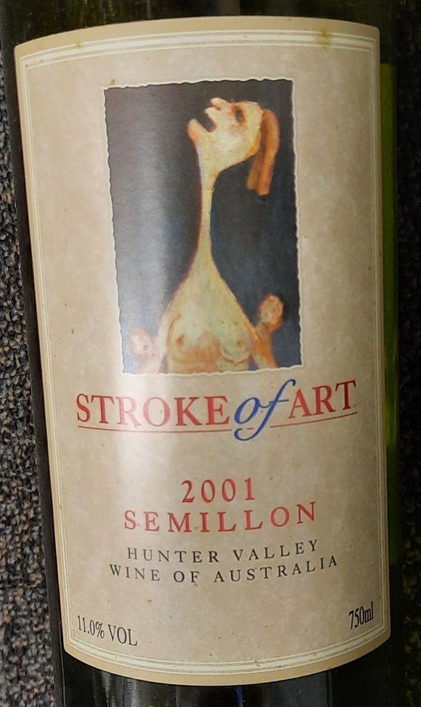 2001 Meerea Park Sémillon Stroke of Art, Australia, New South Wales ...