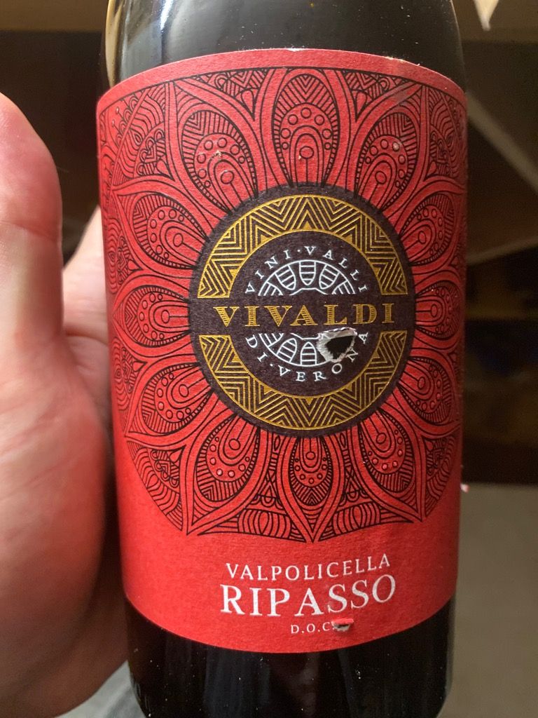 2021 Vivaldi Ripasso della Valpolicella, Italy, Veneto, Valpolicella ...