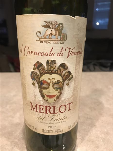 2017 il Carnevale di Venezia Merlot Veneto IGT, Italy, Veneto, Veneto ...
