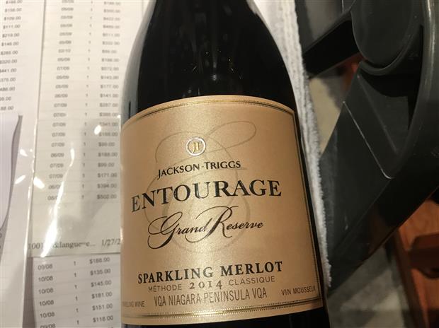 2016 Jackson-Triggs Merlot Entourage Grand Reserve Sparkling Brut ...
