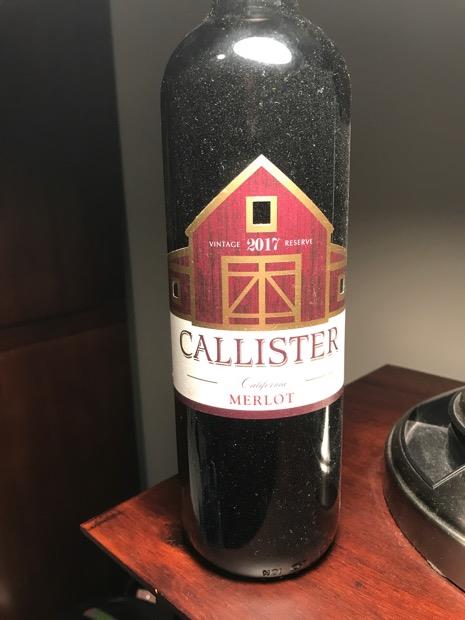 2017 Callister Cellars Merlot, USA, California, Napa Valley, St. Helena ...