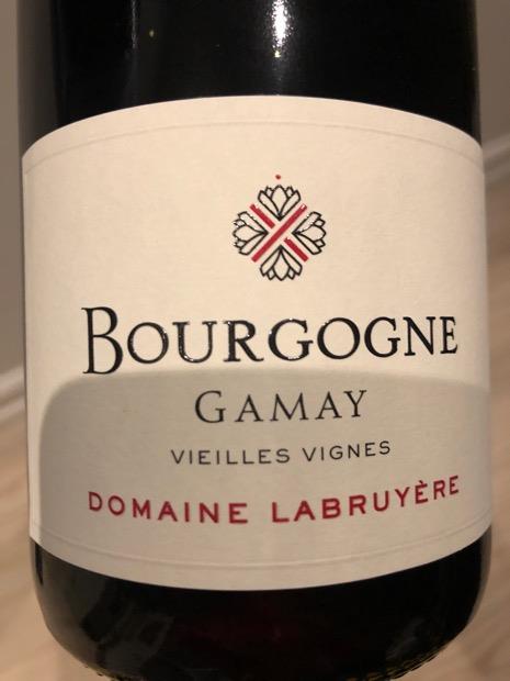 2019 Domaine Labruyere Gamay Bourgogne Vieilles Vignes, France ...