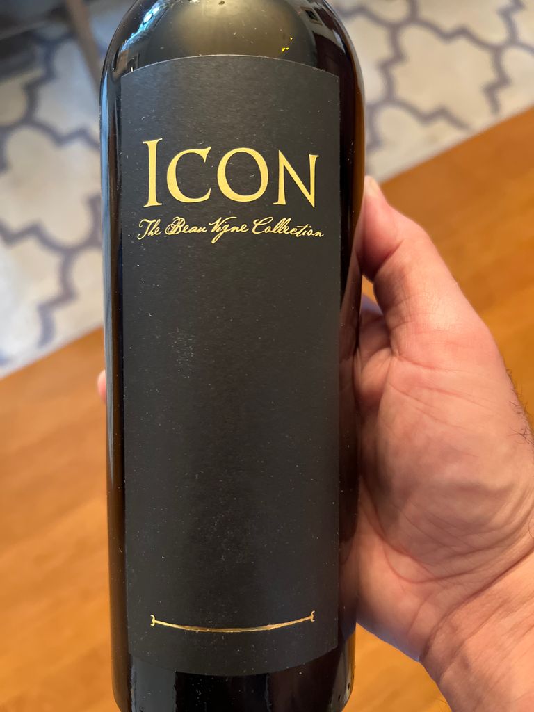 2020 Beau Vigne Icon, USA, California, Napa Valley - CellarTracker
