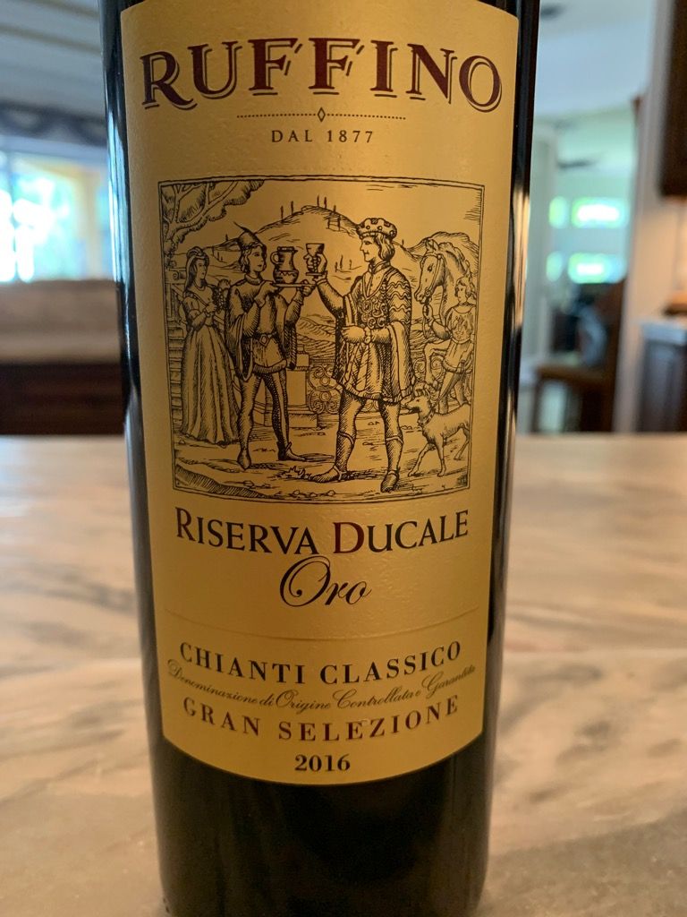 2016 Ruffino Chianti Classico Gran Selezione Ducale Oro, Italy, Tuscany ...