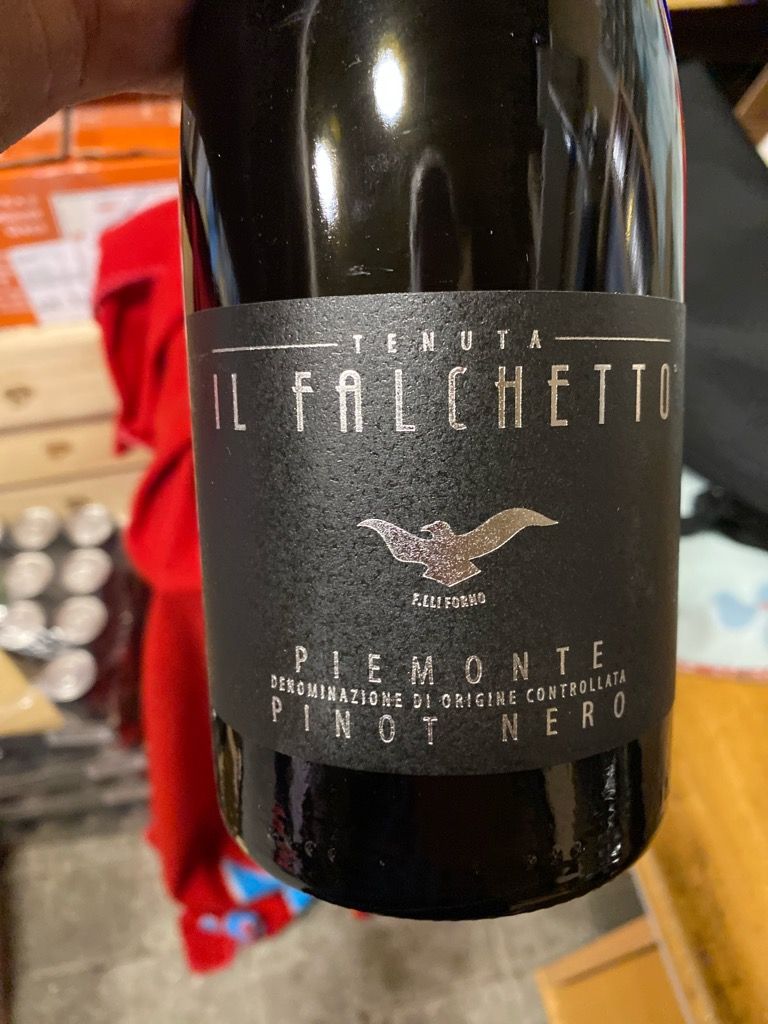 2018 Tenuta il Falchetto Pinot Nero Solo, Italy, Piedmont, Piemonte DOC ...