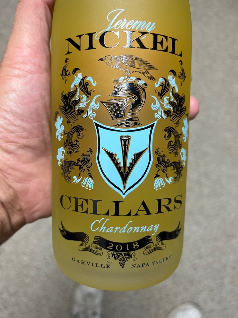 2018 Jeremy Nickel Chardonnay, USA, California, Napa Valley, Oakville ...
