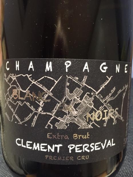 NV Clément Perseval Champagne Premier Cru Blanc de Noirs Extra Brut ...