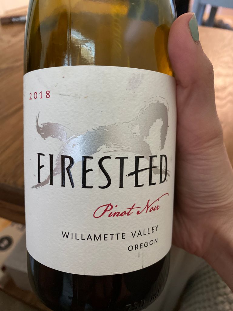 2018 Firesteed Pinot Noir Willamette Valley, USA, Oregon, Willamette ...