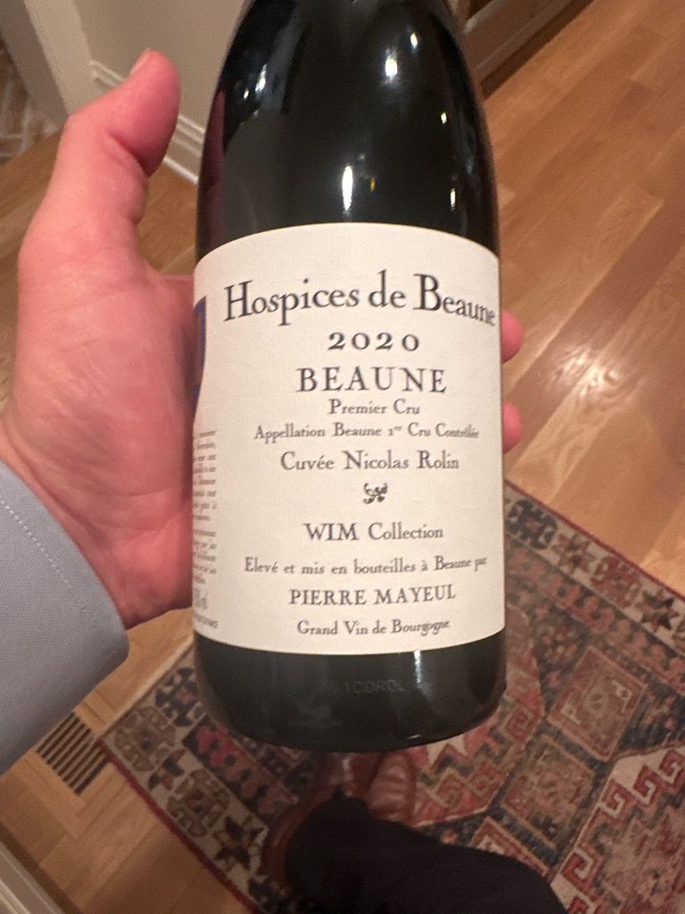 2020 Hospices de Beaune Beaune 1er Cru Cuvée Nicolas Rolin, France ...