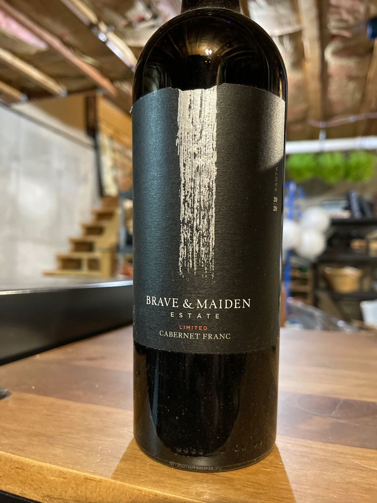 2021 Brave & Maiden Estate Cabernet Franc, USA, California, Central ...