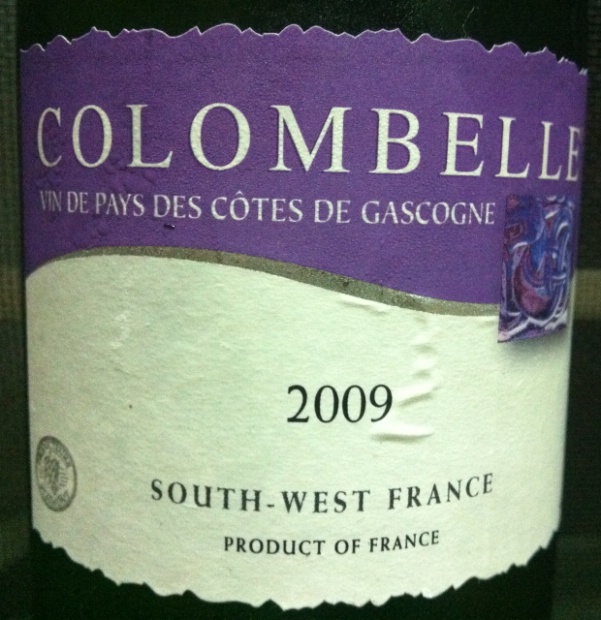2009 Colombelle Côtes de Gascogne Blanc, France, Southwest France ...