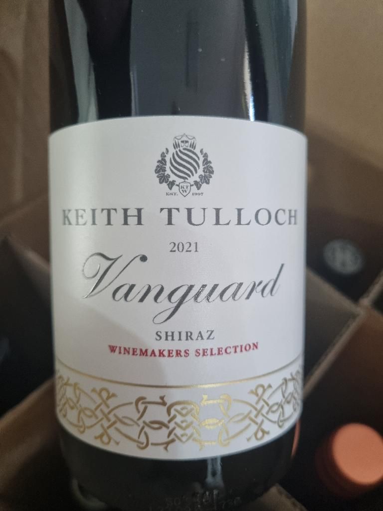 2021 Keith Tulloch Shiraz Vanguard, Australia, New South Wales, Hunter ...