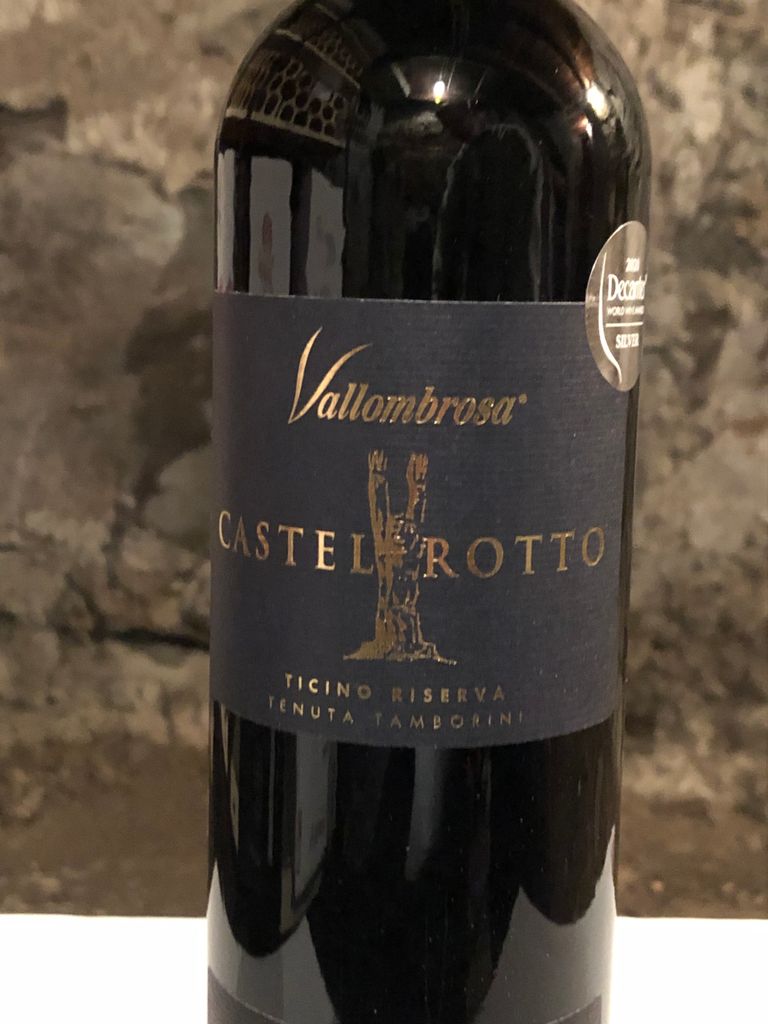 2018 Tamborini Merlot Castelrotto Vallombrosa Tenuta Tamborini ...