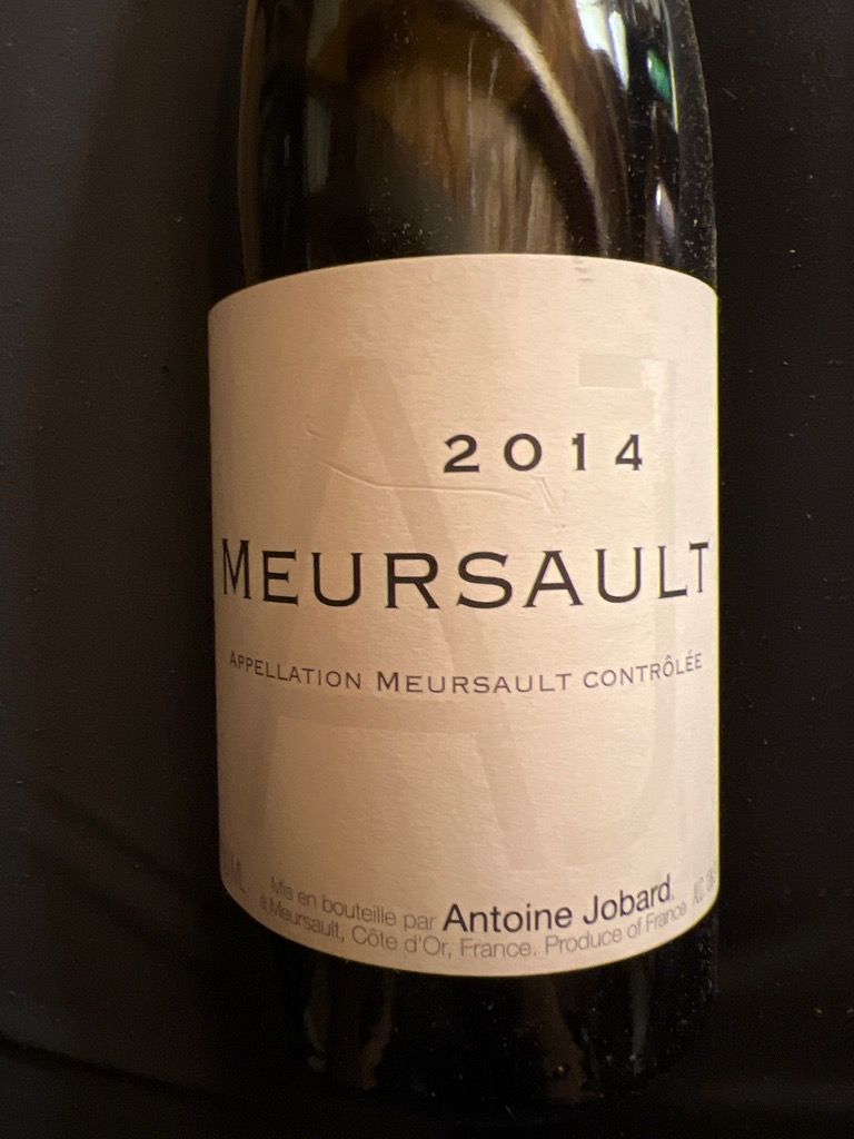 2013 Domaine Antoine Jobard Meursault, France, Burgundy, Côte de Beaune ...