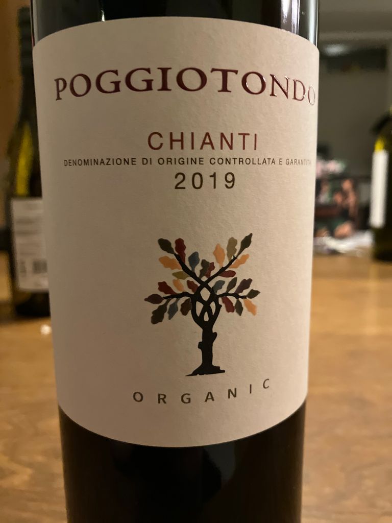 2019 Poggiotondo Chianti, Italy, Tuscany, Chianti - CellarTracker