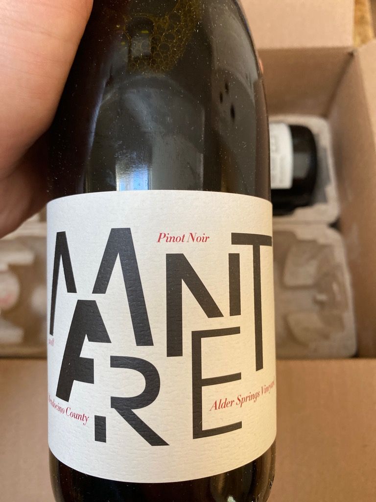 2018 Marnet Pinot Noir Alder Springs Vineyard, USA, California, North ...