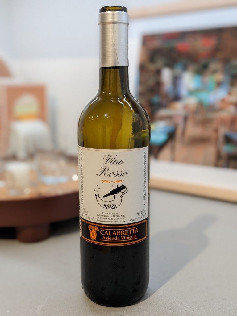 2018 Calabretta Terre Siciliane Rosso Azienda Vinicola, Italy, Sicily ...