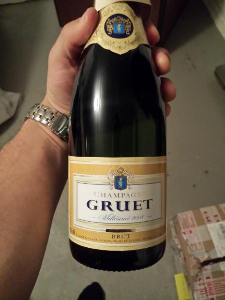 2008 Champagne Gruet Champagne Brut Millésimé, France, Champagne ...