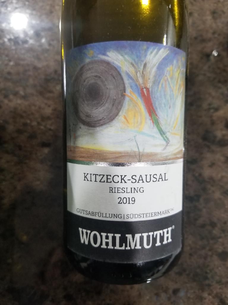 2019 Wohlmuth Riesling Kitzeck-Sausal, Austria, Styria, Südsteiermark ...