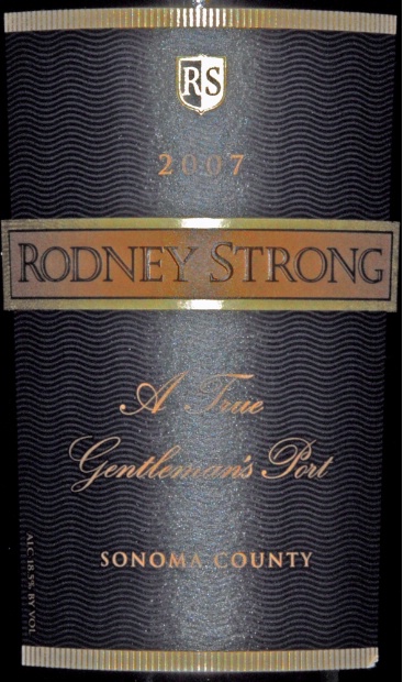 2007 Rodney Strong A True Gentleman's Port, USA, California, Sonoma ...