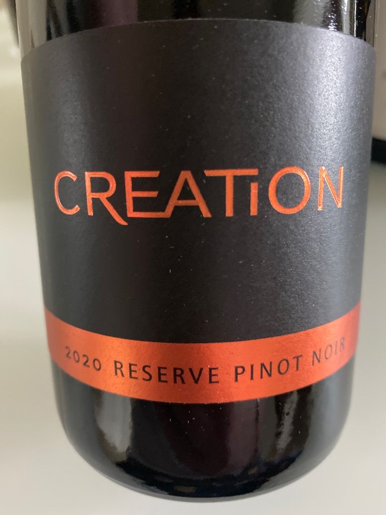 2021 Creation Wines Pinot Noir Reserve, South Africa, Cape South Coast ...